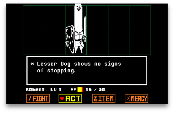 Undertale Lesser Dog – Mythic Bios
